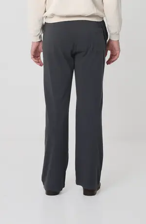 EVERYBODY.WORLD Apartment Pants In Reclaimed Cotton - Slate