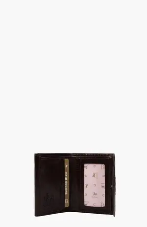 CAVALINHO Gentleman Compact Trifold Leather Wallet 574
