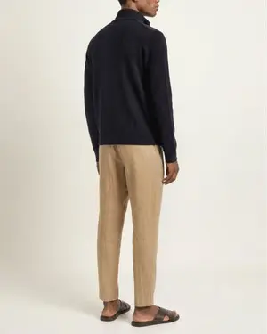 Orlebar Brown Terrence Hybrid Knit Funnel Jacket