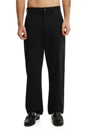 COTTON ON Baggy Chino Pant - Black