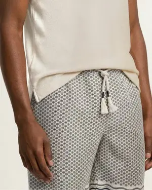 Orlebar Brown Setter Seersucker Shorter Length Swim Shorts