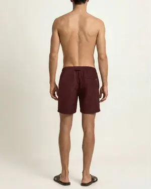 Orlebar Brown Bulldog Drawcord Mid-length Lightweight Drawcord Swim Shorts - Pecan