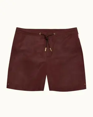 Orlebar Brown Bulldog Drawcord Mid-length Lightweight Drawcord Swim Shorts - Pecan