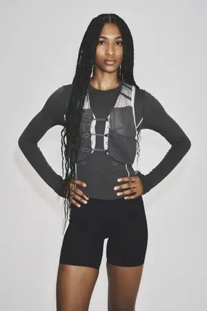 H&M Sports Bike Shorts With Sculptmove - Black