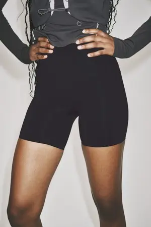 H&M Sports Bike Shorts With Sculptmove - Black
