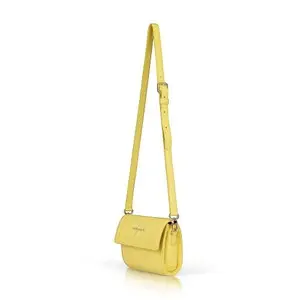 LUIS STEVEN Charley Leather Crossbody - Lime