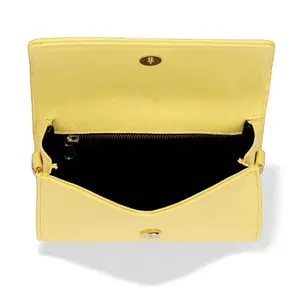 LUIS STEVEN Charley Leather Crossbody - Lime