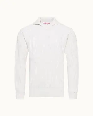 Orlebar Brown Callahan Merino Wool Rib Jumper