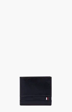 CAVALINHO Di Cavallo Trifold Leather Wallet 507 - Navy