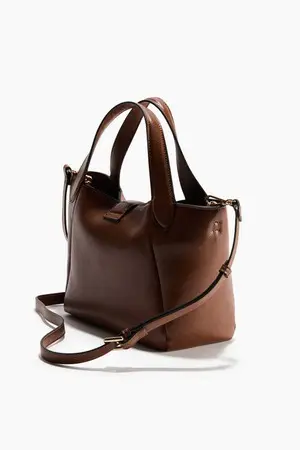 H&M Crossbody Bag With Carabiner Hook Closure - Brown