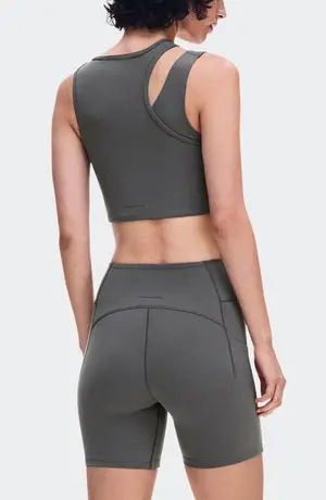 On Studio Asymmetric Crop Tank - Ember