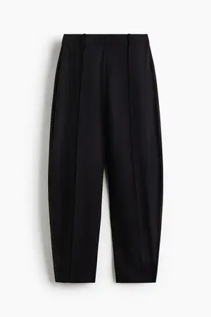 H&M Jersey Barrel-leg Pants