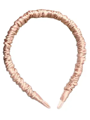 SILKSILKY SILKSILKY Pure Silk 3-Pack Vintage Headbands Pink