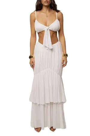 JLUXLABEL Sail Into Sunset Skirt Set - Ivory