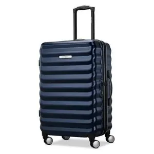 SAMSONITE Element Hardside Expandable Medium Checked Spinner Luggage - Navy