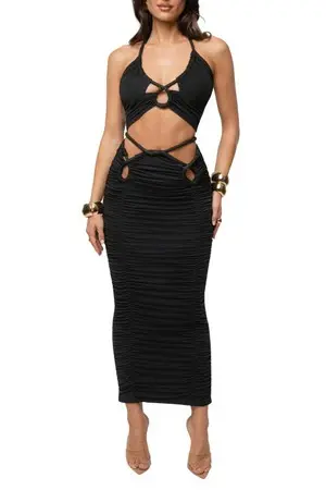 JLUXLABEL Go The Distance Skirt Set - Black