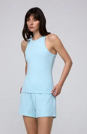 JUANA Selene Lounge Shorts - Sky Blue