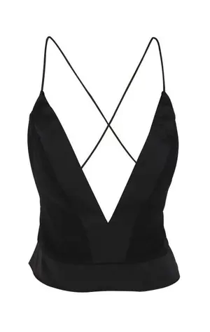 SASHA THERESE Rue Top - Black