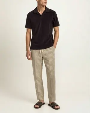 Orlebar Brown Struma Merino Classic Fit Sweatpant - Espresso