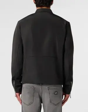 Philipp Plein Nylon Moto Jacket