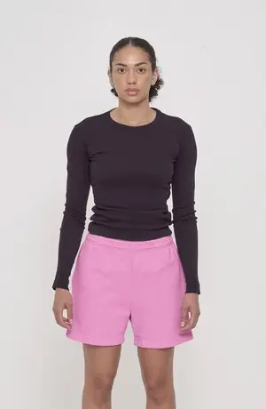 EVERYBODY.WORLD Rib Long Sleeve Mulberry