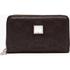 CAVALINHO Cavalo Lusitano Leather Wristlet Wallet 212 - Brown