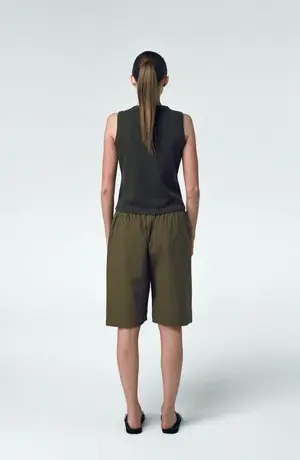 ALL MY LOVE Nicole Shorts - Olive