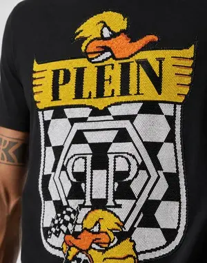 Philipp Plein T-shirt Round Neck Short Sleeve Duck
