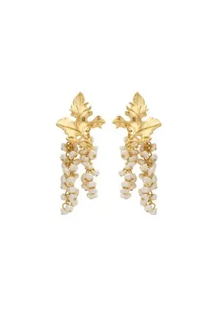 PERACAS Mini Adile Grape Statement Earrings
