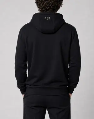 Philipp Plein Hoodie Sweatshirt Teddy - Black