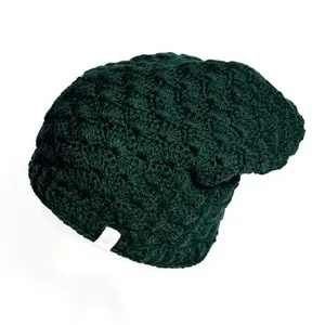 NIRVANNA DESIGNS Puff Beanie - Green