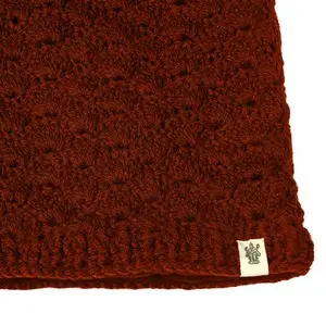 NIRVANNA DESIGNS Puff Beanie - Rust