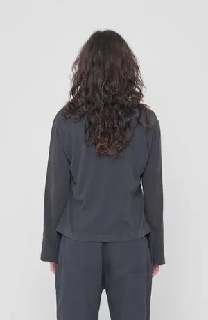 EVERYBODY.WORLD Straight Sleeve Tailored Trash Tee - Slate