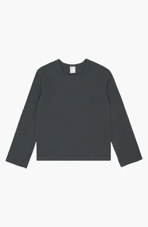 EVERYBODY.WORLD Straight Sleeve Tailored Trash Tee - Slate