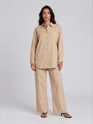 MASAI COPENHAGEN Maidette Oversized Cotton Shirt