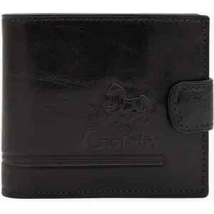 CAVALINHO Gentleman Trifold Leather Wallet 503 - Black