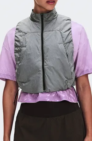 On Performance Volt Quilted Vest - Glacier