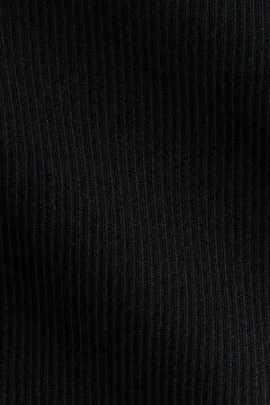 H&M Lyocell-blend Rib-knit Mock Turtleneck Top