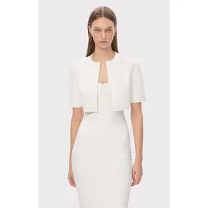 Herve Leger The Marie Bolero - Alabaster