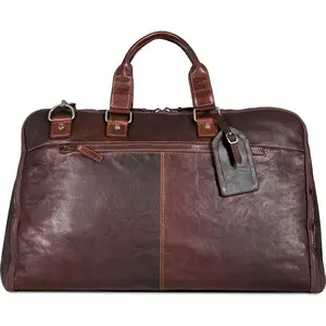 JACK GEORGES Voyager Convertible Valet Bag Brown