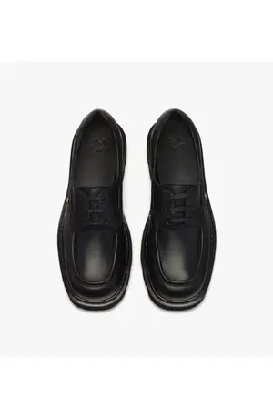 Mcm Platform Loafers In Calfskin