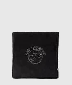 Karl Lagerfeld Baby Ikon Reversible Blanket