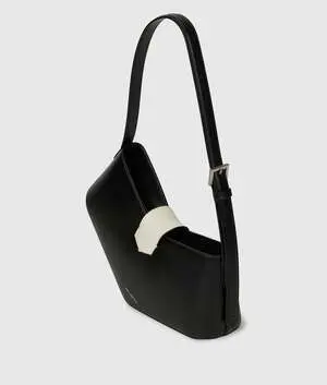 Karl Lagerfeld K/studio Autograph Shoulder Bag - Black/white