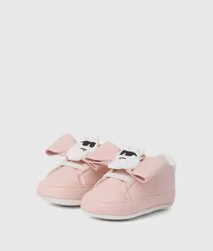 Karl Lagerfeld Baby Ikon Choupette Bow Sneakers