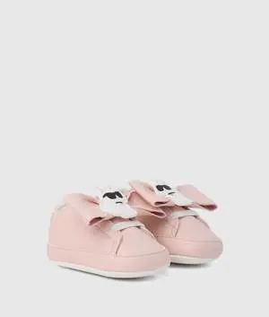 Karl Lagerfeld Baby Ikon Choupette Bow Sneakers
