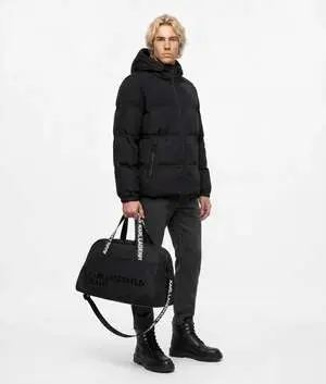 KL JEANS Logo Nylon Gym Bag