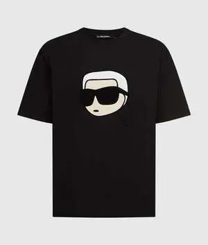 Karl Lagerfeld Ikon Karl Bold Graphic T-shirt