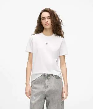 Karl Lagerfeld Autograph Logo T-shirt - White