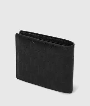 Karl Lagerfeld K/monogram Perforated Wallet