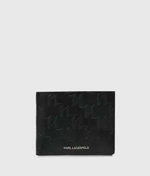Karl Lagerfeld K/monogram Perforated Wallet
